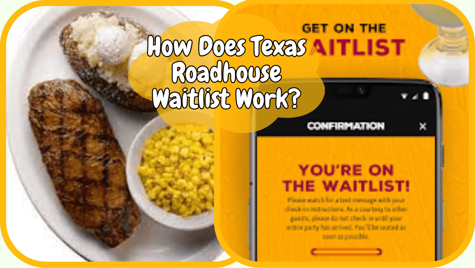 How Does Texas Roadhouse Waitlist Work? - Texas RoadHouse Menu